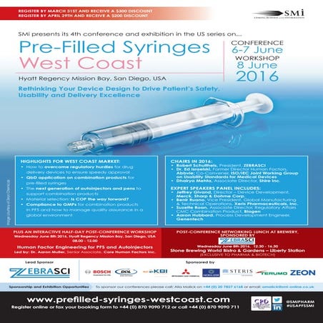 Prefilled syringes | PDF