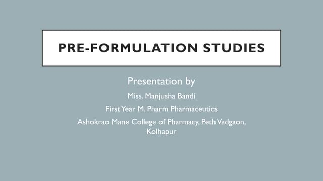 Polymorphism in Pharmacy | PPT