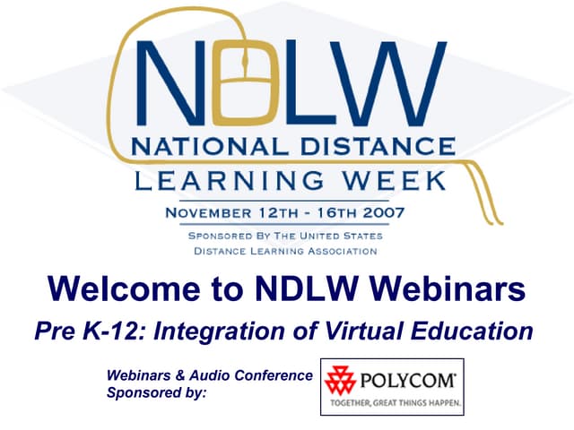 Online Learning Topic Presentation