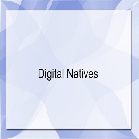 Pre K Digital Natives | ODP