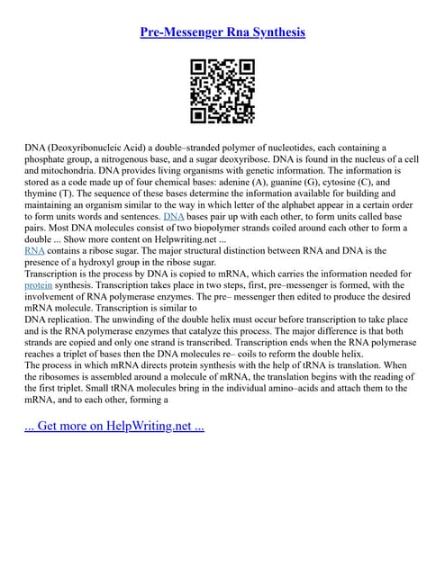 Central dogma of life | PPT