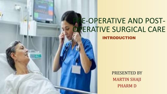 Pre operative checklist | PPT