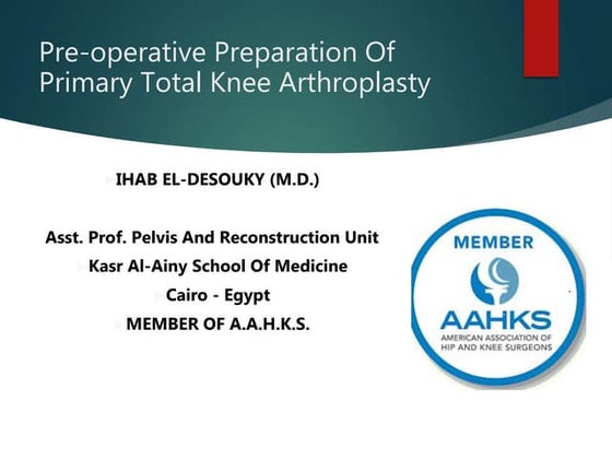 Femoral notching in total knee arthroplasty | PPT