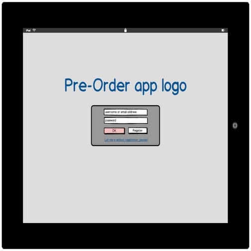 Pre order app | PDF