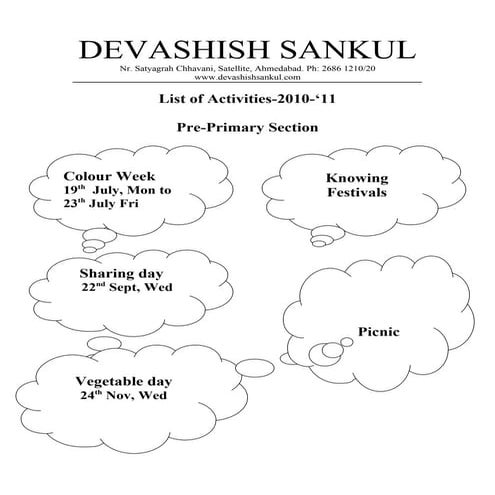 Pre primary activities- eng. med. | DOC