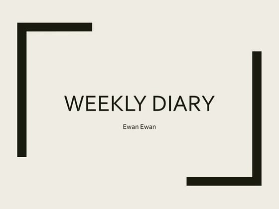 FMP 2 Diary Week 1.pptx