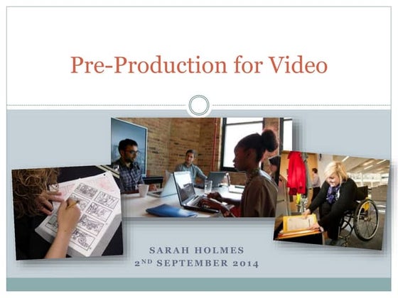 How to produce pre production paperwork | PPT