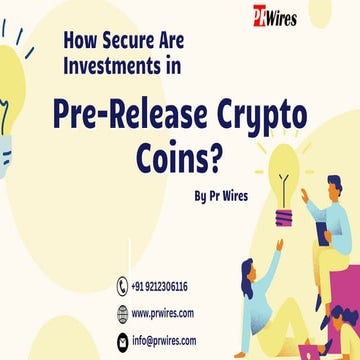 How Secure Are Investments in Pre-Release Crypto Coins.pdf