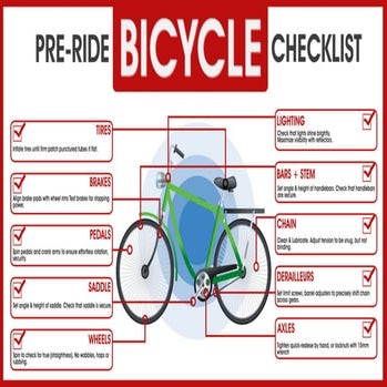 Pre-ride Bicycle Checklist | PPT