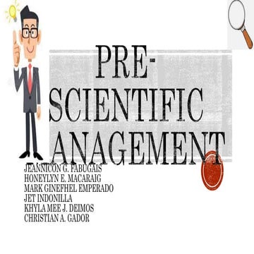 Pre-scientific Management.pptx