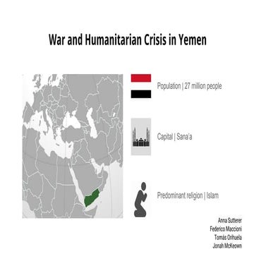 Presentation on Yemen | PDF