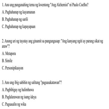 Best pre test Aralin panlipunan Grade 10 | PPTX