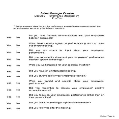 Pre test module 2 2000 | PPT