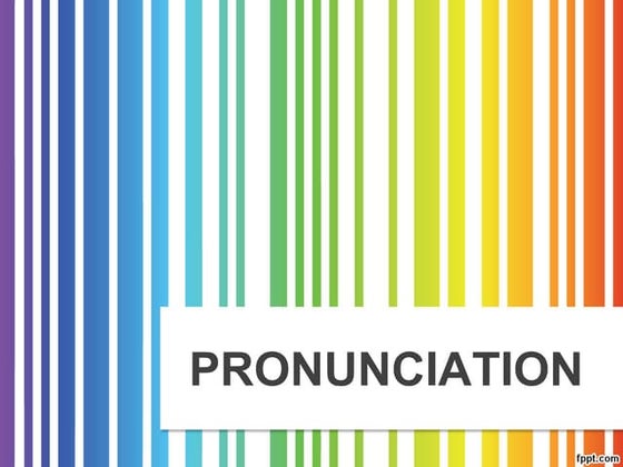 Guide To Regular Verbs Pronunciationppt
