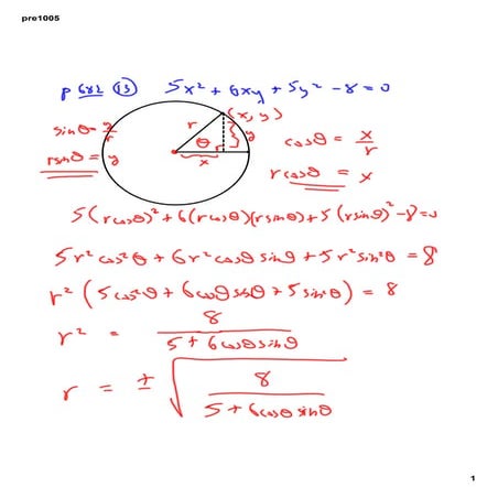 preCalculus 10-05 Twisted Conics! | PDF