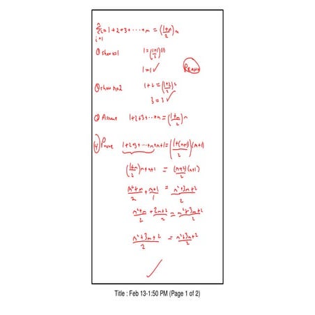 4R2012 1204 Induction Proofs! | PDF