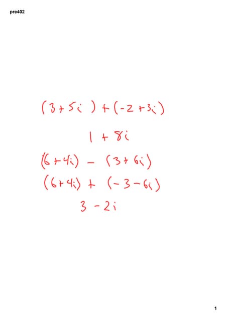 preCalculus 401 Real Roots | PDF