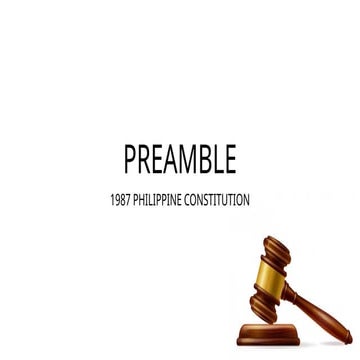 Preamble | PPT