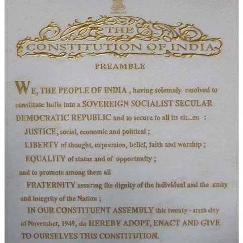 Preamble of th wps office class vii | PPTX