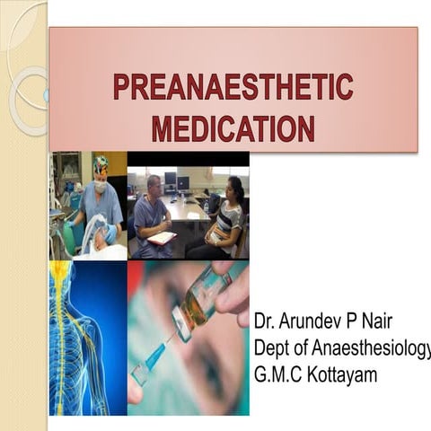 premedication | PPT