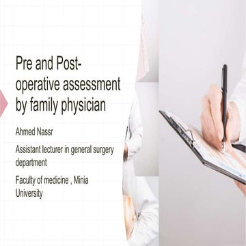 Pre and Post-operative assessmnt by family physician.pptx