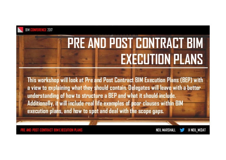 pre-and-post-contract-bim-execution-plans