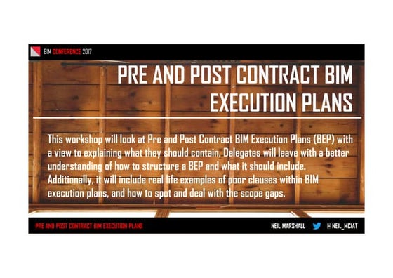 What is bim execution plan why is it important | PPT