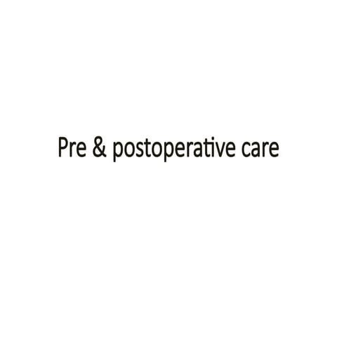 Pre operative checklist | PPTX