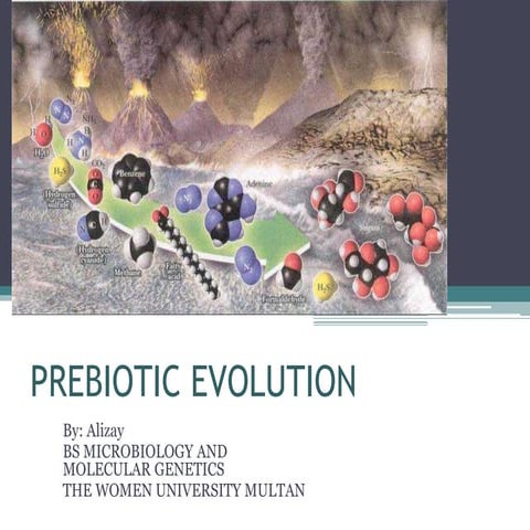 Prebiotic evolution | PPTX