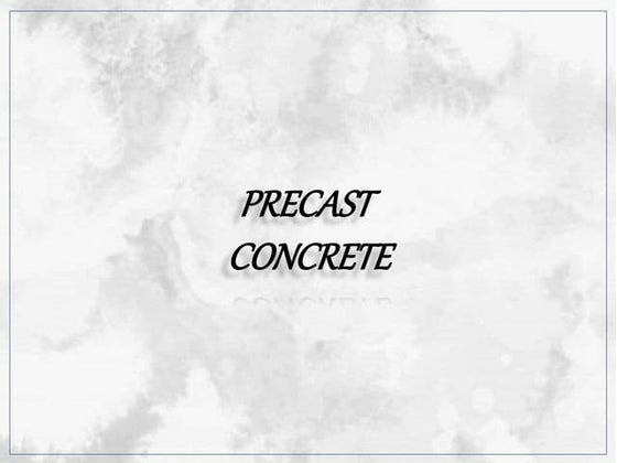 Concrete cast in_place_and_pre_cast_slab | DOCX | Civil Engineering ...