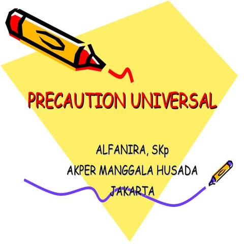 Precaution Universal | PPT