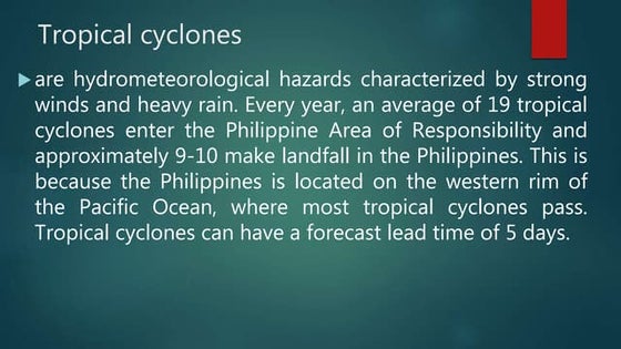 Hydrometeorological Hazard Maps in the Philippines.ppt