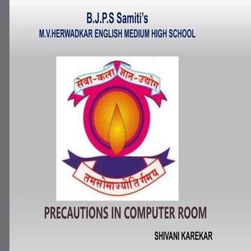 PRECAUTION IN COMPUTER ROOM LS 3.pptx