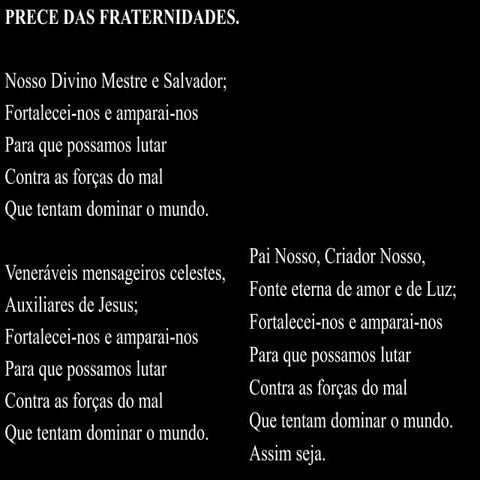 Prece contra o mal | PPT
