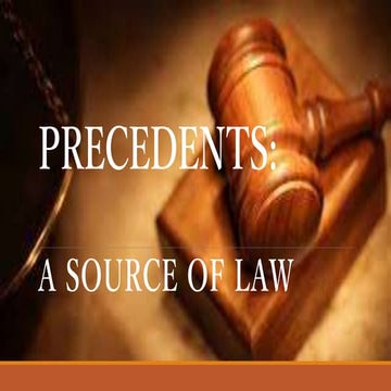 Precedents | PPTX