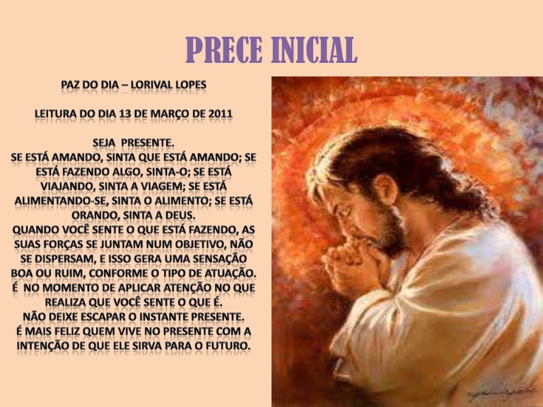 Prece inicial