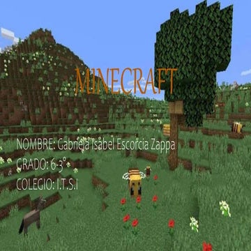 Presentacion minecraft | ODP
