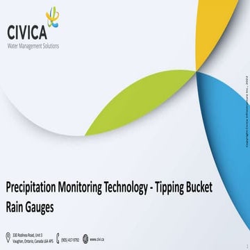 Flow Rainfall Monitoring