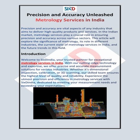 Precision and Accuracy Unleashed Metrology Services in India | PDF