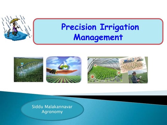 Layout of drip irrigation system | PPTX