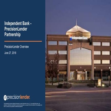 PrecisionLender Overview | PPTX