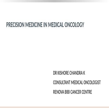 Precision Medicine IN ONCOLOGY 1....pptx