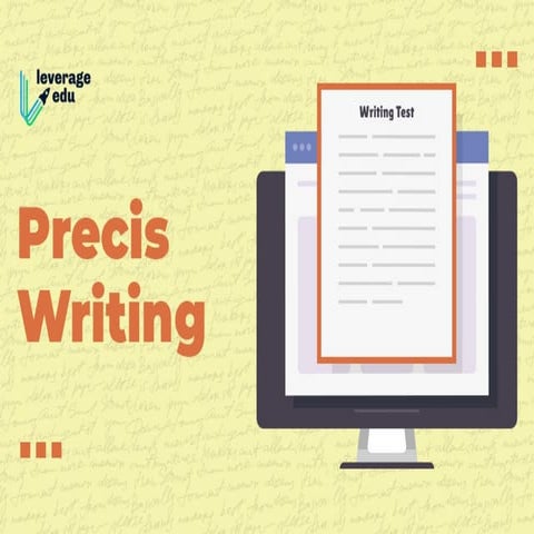 Precis Writing Exercise for bignners .pptx