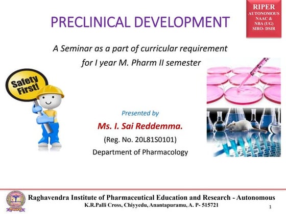 Preclinical studies | PPTX | Endocrine and Metabolic Diseases ...