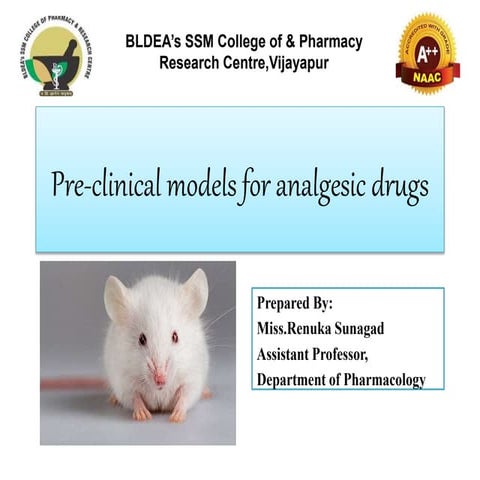 Preclinical Models for Analgesic Drugs.pptx
