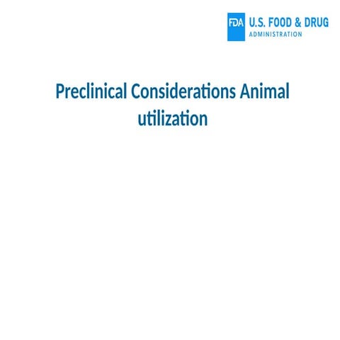 Preclinical research work and animals.pptx