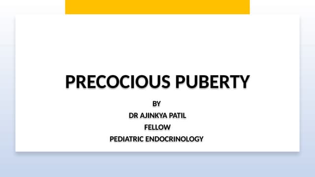 puberty - hormonal and physiological changes | PPT