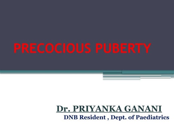 Physiology of Puberty is very important for transformation | PPT