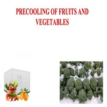 Precooling of fruits and vegetables.pptx