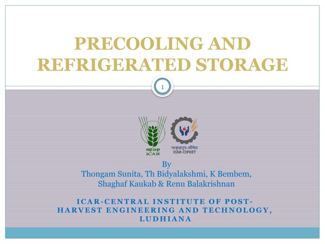 Precooling of fruits and vegetables.pptx